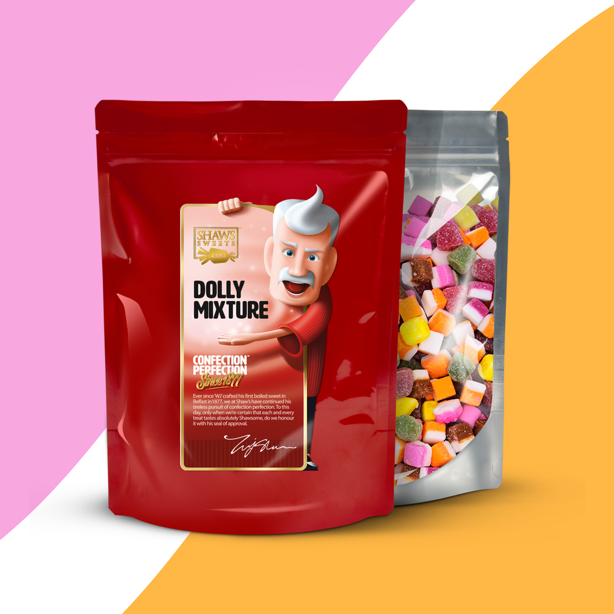 Dolly Mixture 1kg – Shaws Sweets