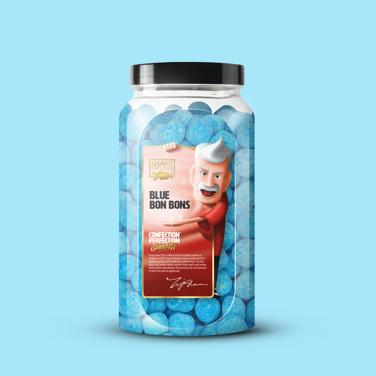 Blue Bon Bons 650g – Shaws Sweets