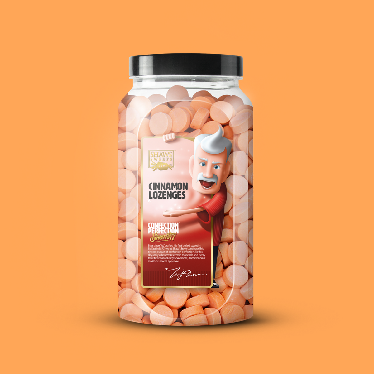 Cinnamon Lozenges 500g – Shaws Sweets