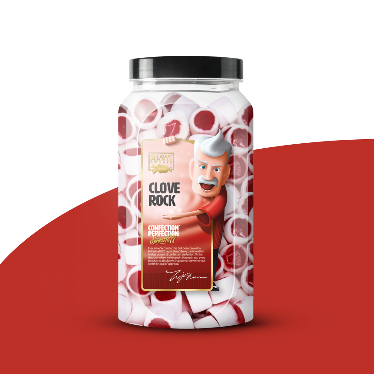 Clove Rock 650g – Shaws Sweets