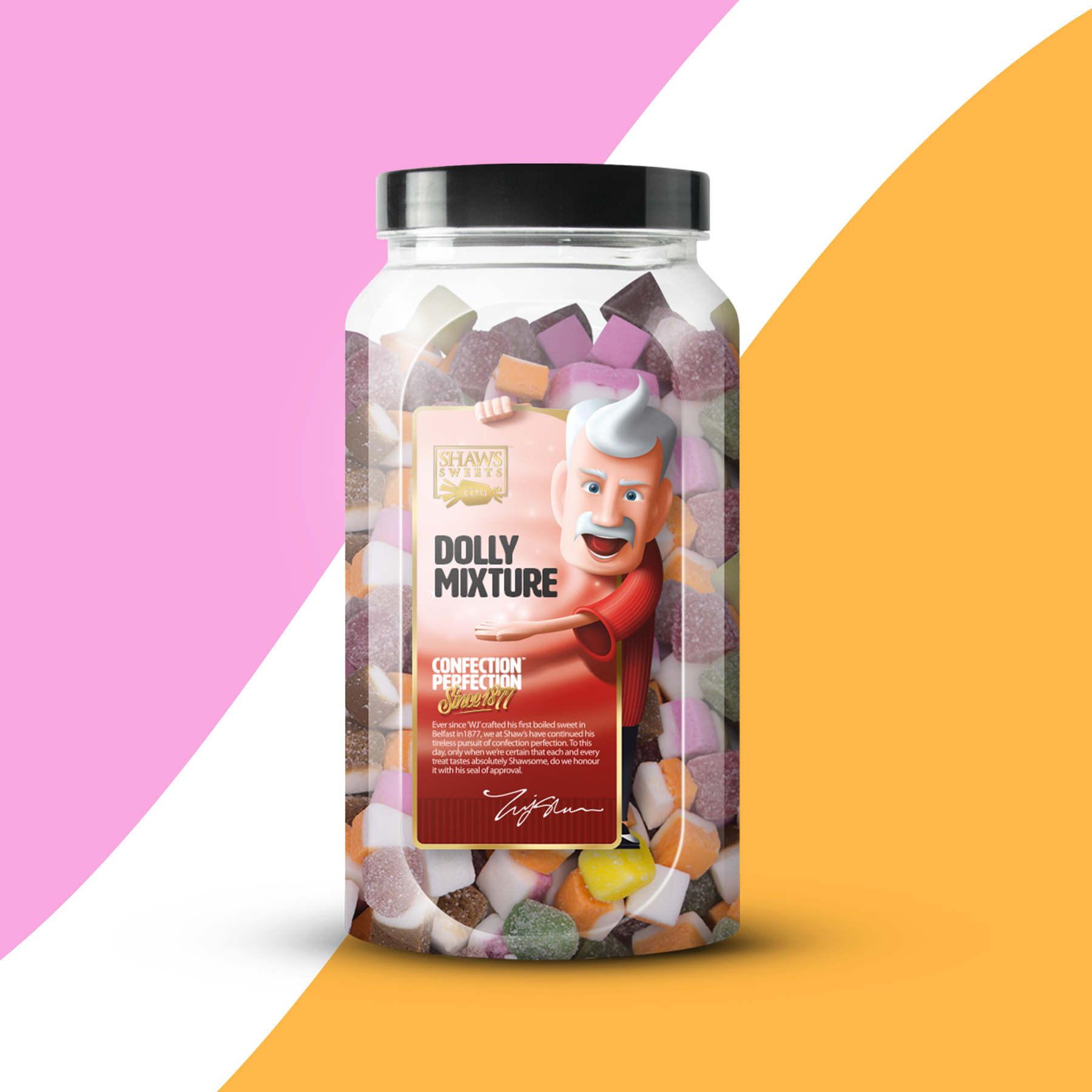 Dolly Mixture 600g – Shaws Sweets
