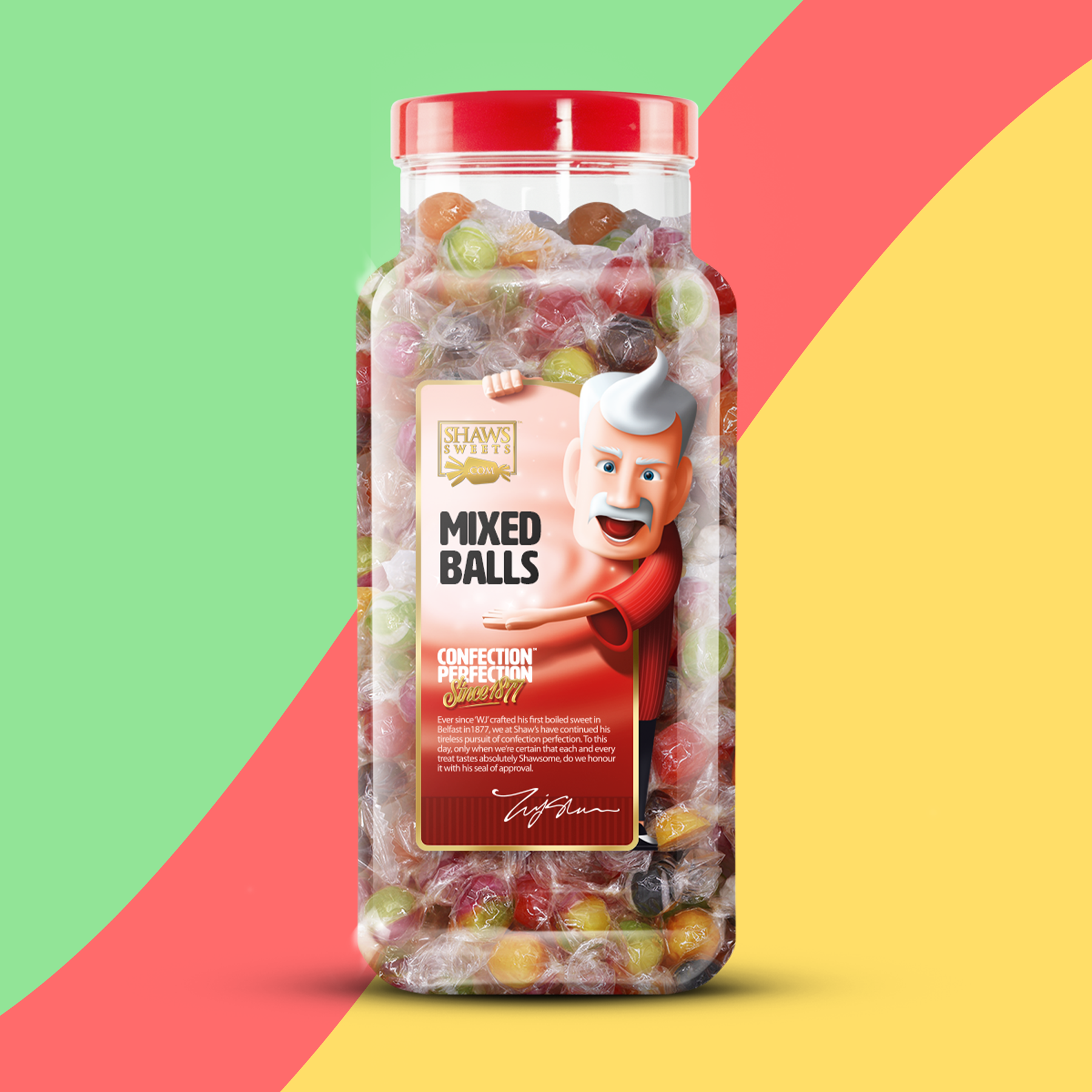 Mixed Balls 2kg – Shaws Sweets